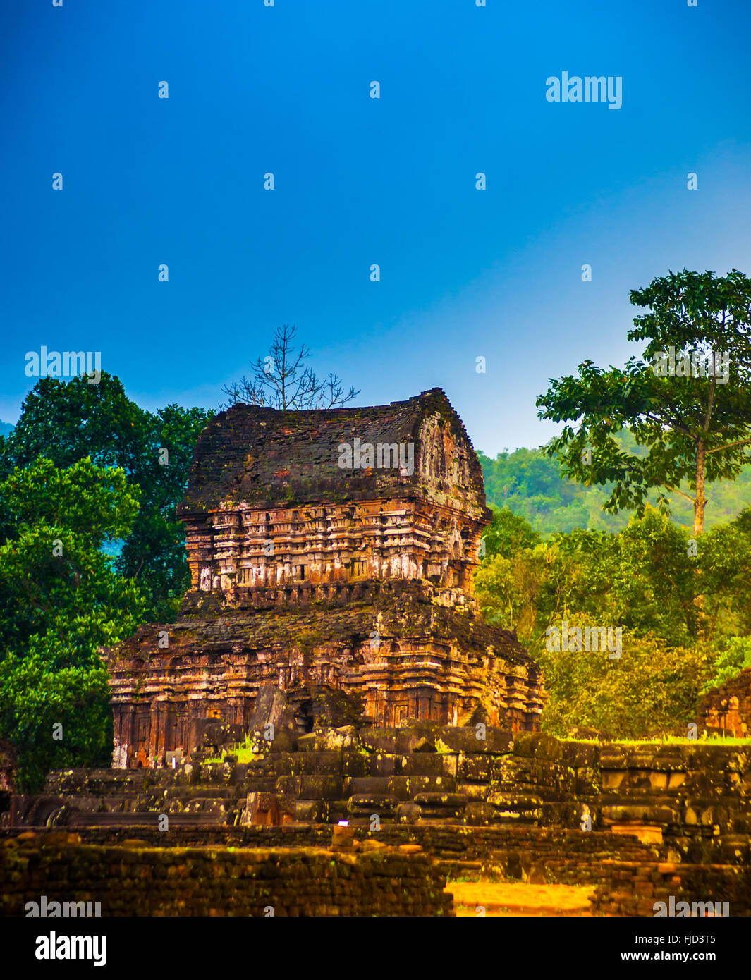 My Son, Ancient Hindu tamples Stock Photo - Alamy