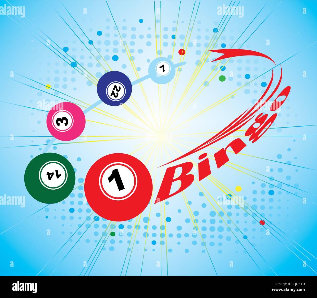 Abstract bingo banner Stock Vector Image & Art - Alamy