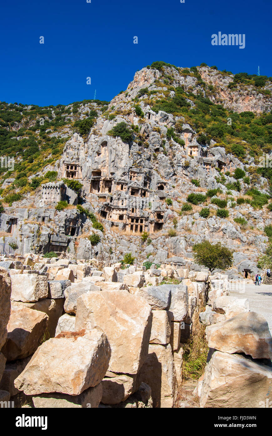 ancient city of Myra, Antalya, Turkey Stock Photo - Alamy