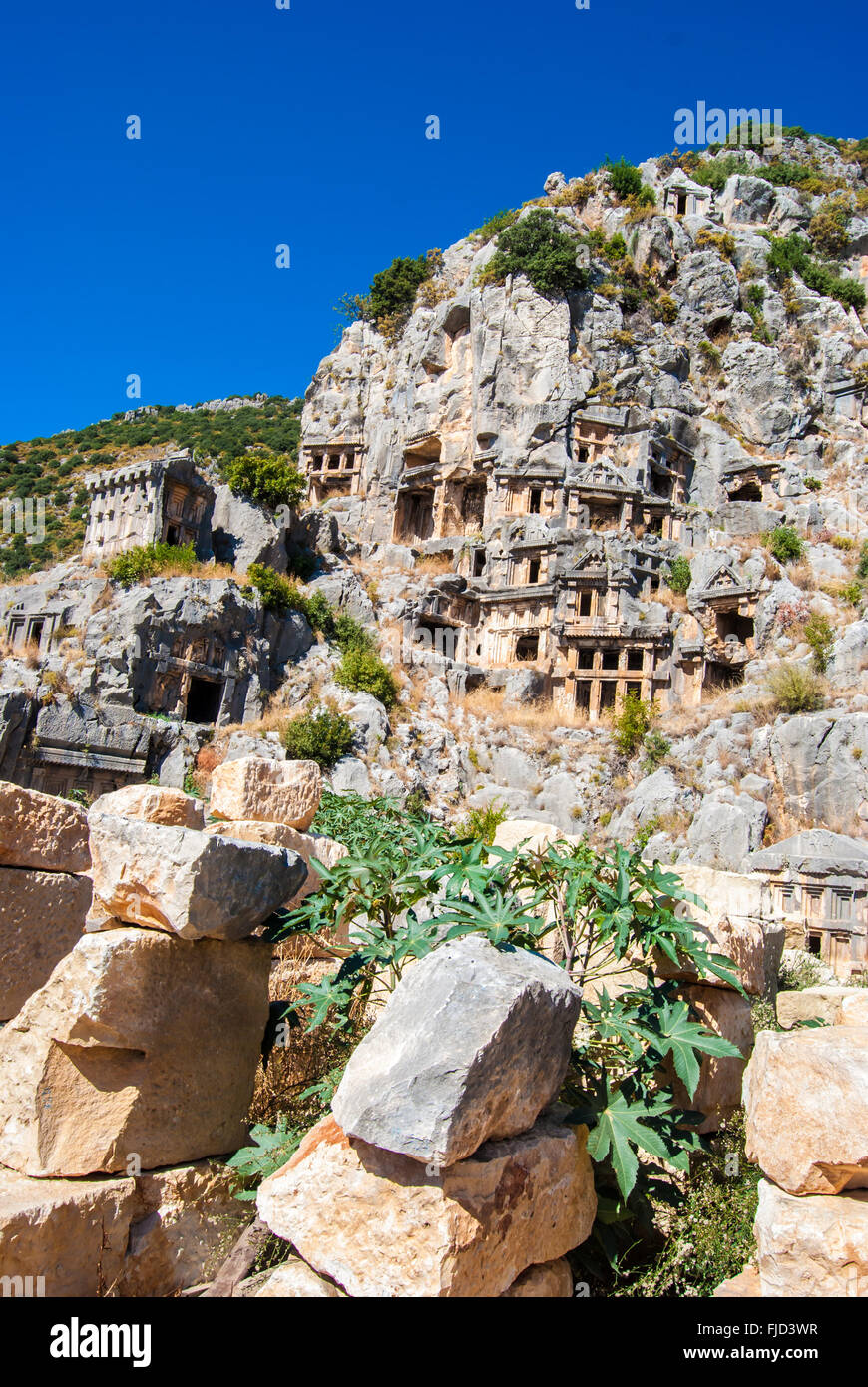 ancient city of Myra, Antalya, Turkey Stock Photo - Alamy