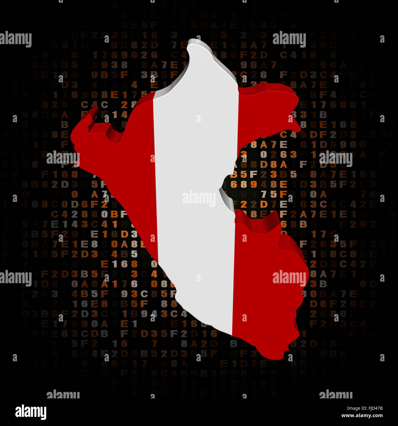 Peru map hi-res stock photography and images - Alamy