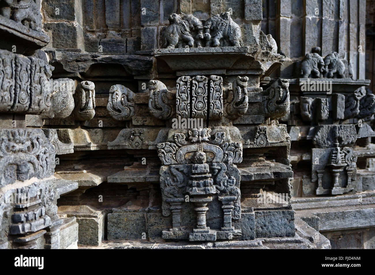Dodda basappa shiva temple, gadag, Karnataka, india, asia Stock Photo ...