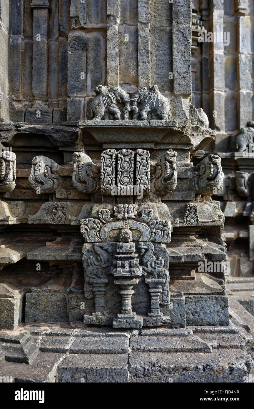 Dodda basappa shiva temple, gadag, Karnataka, india, asia Stock Photo ...