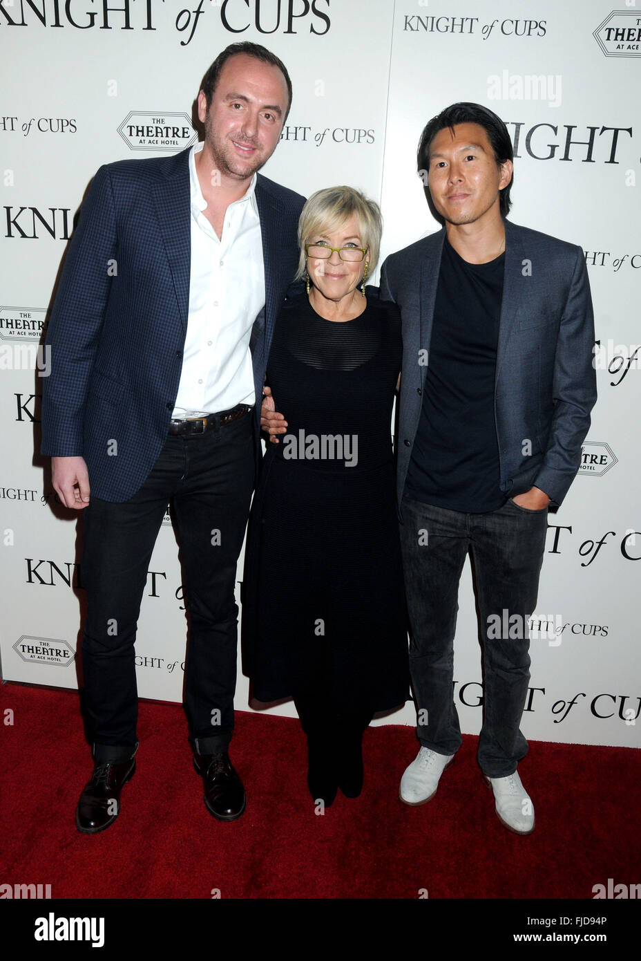 Los Angeles, CA, USA. 1st Mar, 2016. Nicolas Gonda, Sarah Green ...