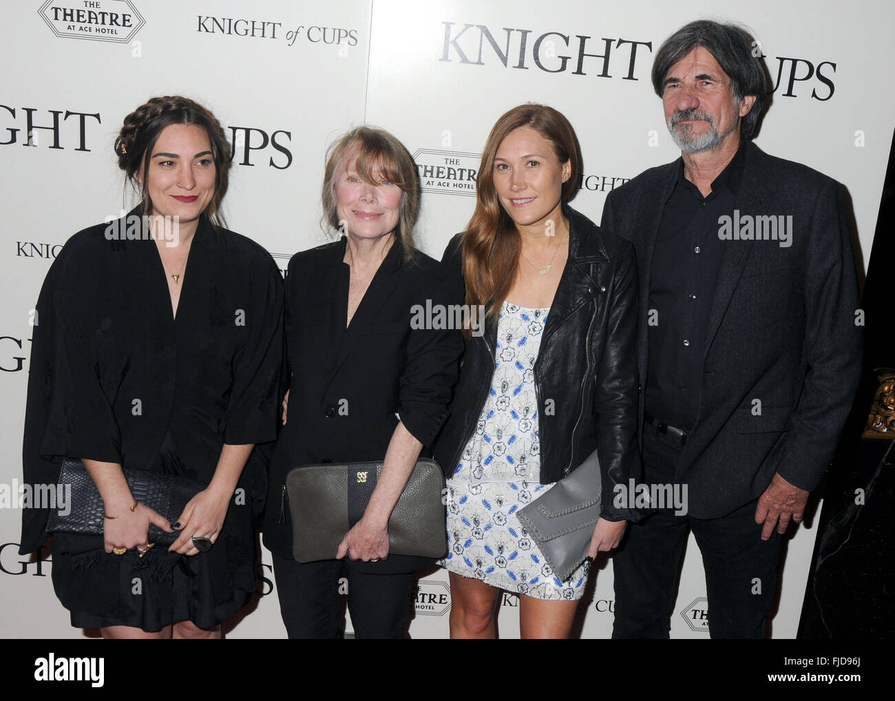 Los Angeles, CA, USA. 1st Mar, 2016. Madison Fisk, Sissy Spacek ...