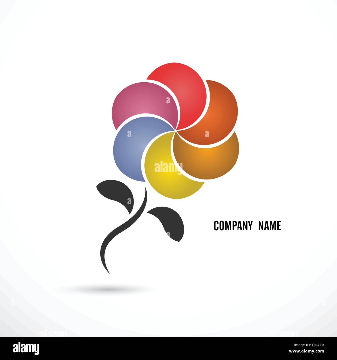 Creative abstract vector logo design template.Vector illustration Stock ...
