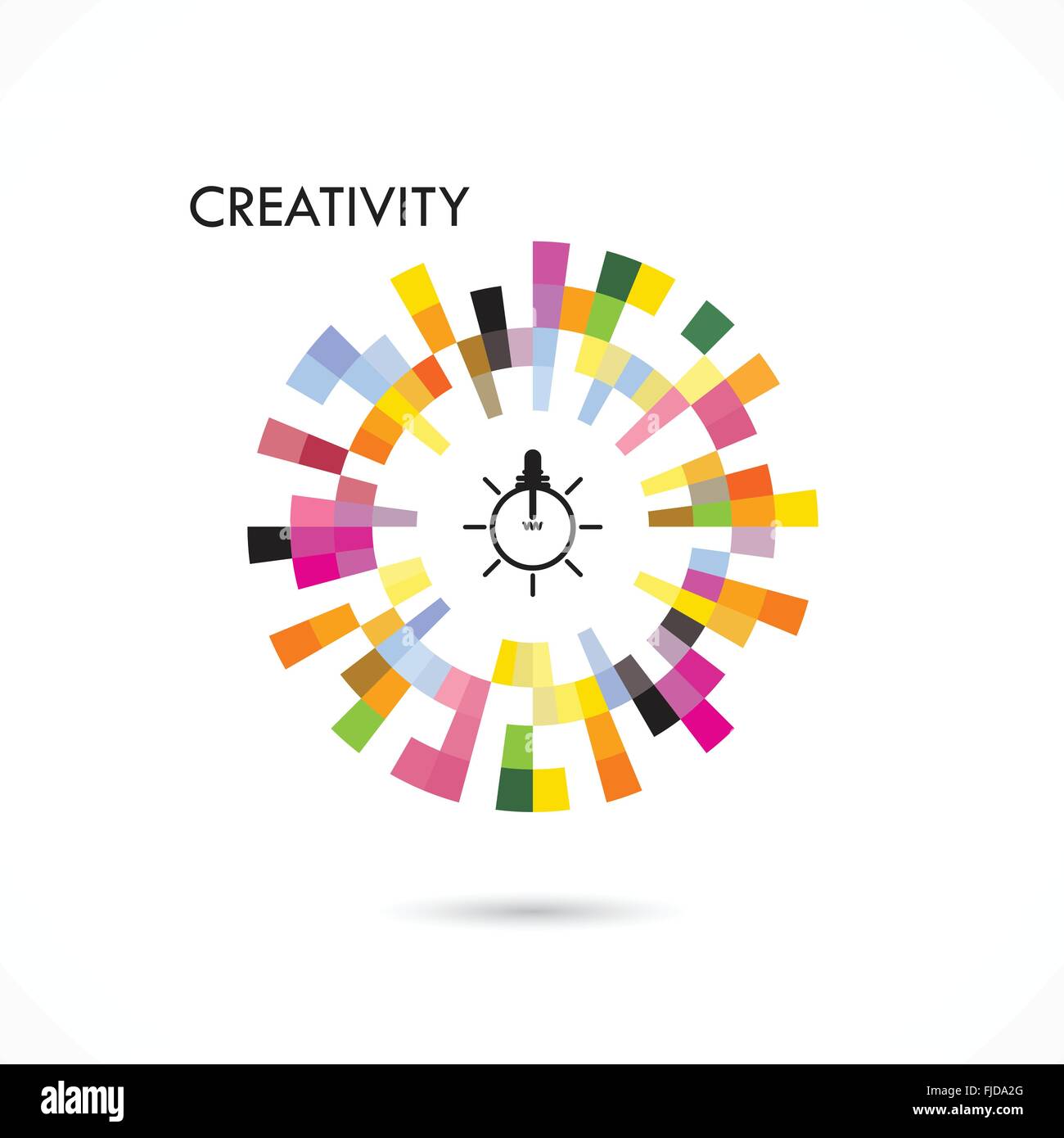 Creative circle abstract vector logo design template. Corporate ...