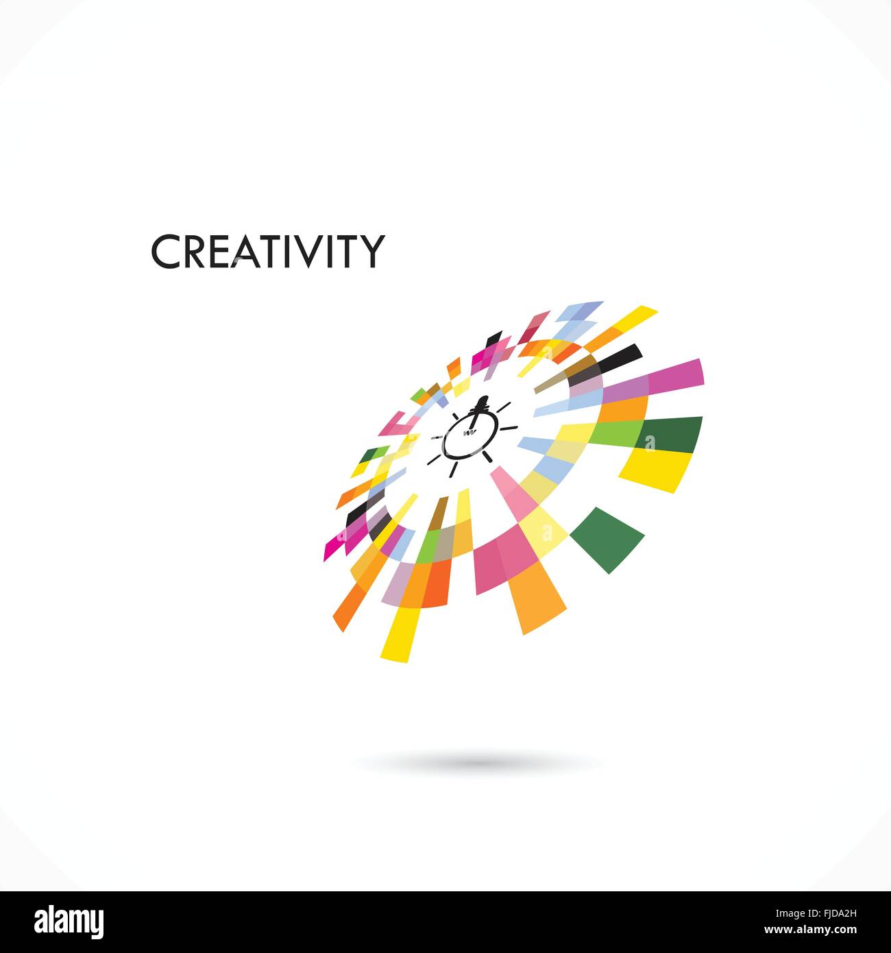Creative circle abstract vector logo design template. Corporate ...