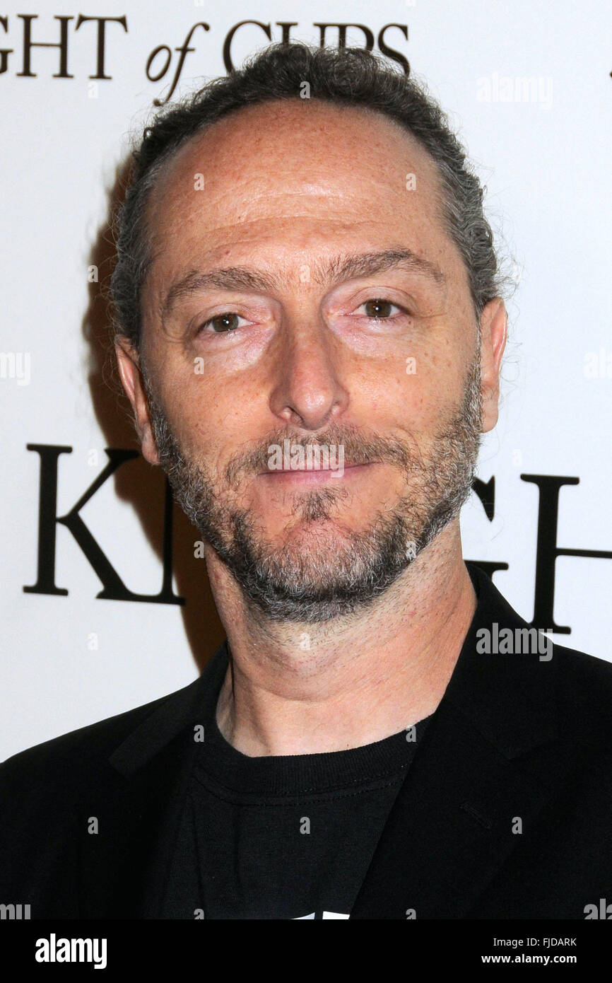Los Angeles, CA, USA. 1st Mar, 2016. Emmanuel Lubezki. ''Knight Of Cups ...