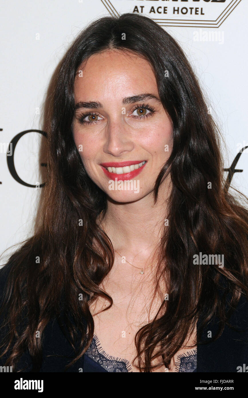 Los Angeles, CA, USA. 1st Mar, 2016. Rebecca Dayan. ''Knight Of Cups ...