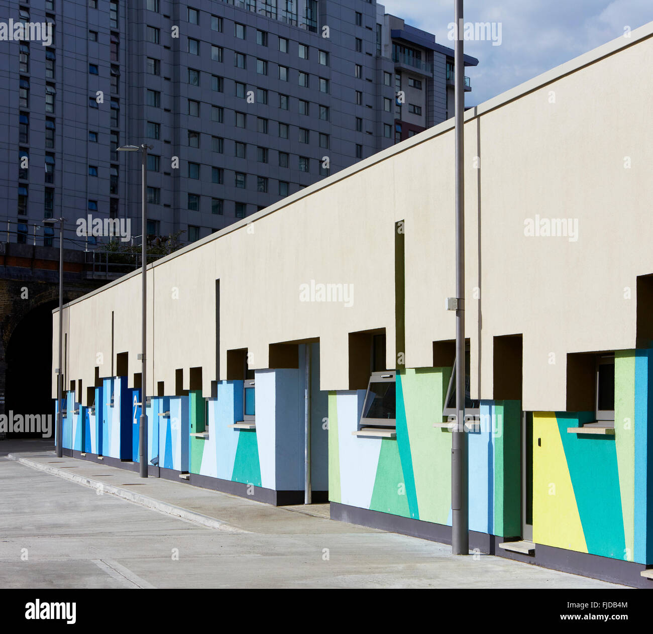Colour coded architecture hi-res stock photography and images - Alamy
