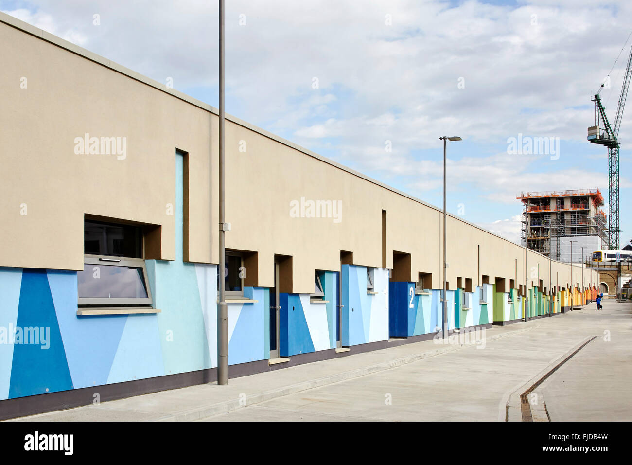 Colour coded architecture hi-res stock photography and images - Alamy