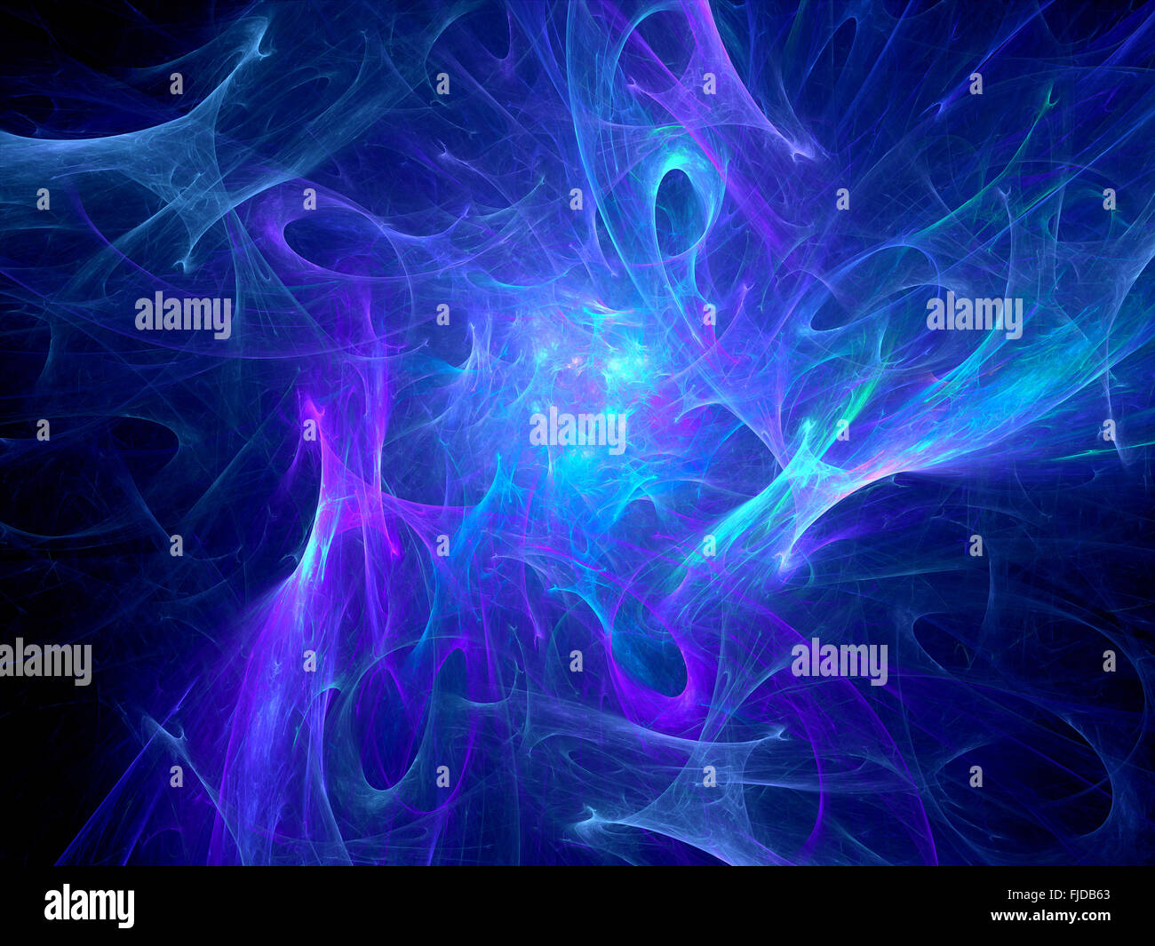 Glowing high energy curves in space, computer generated abstract background Stock Photo - Alamy