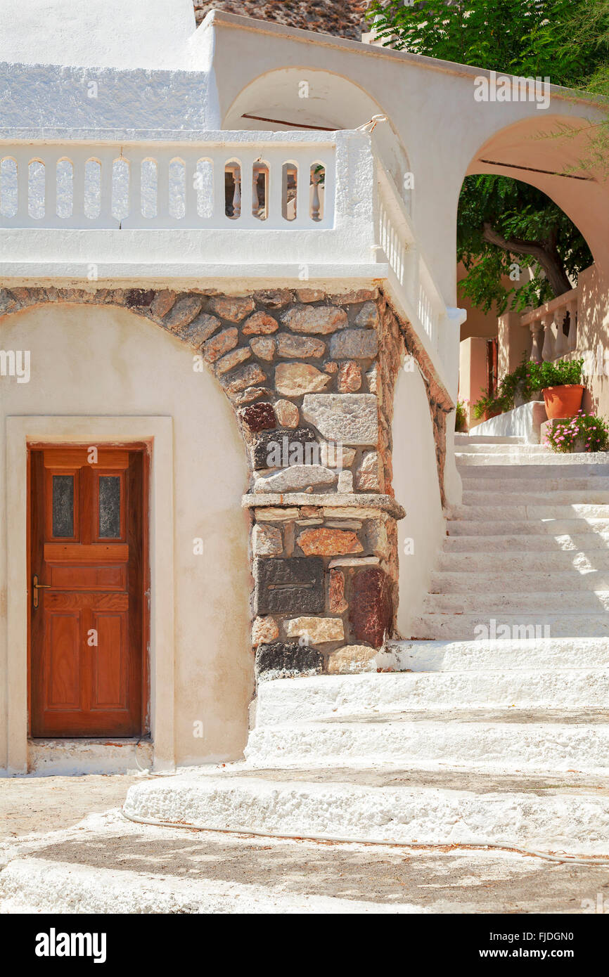 Greece stairs steps hi-res stock photography and images - Alamy