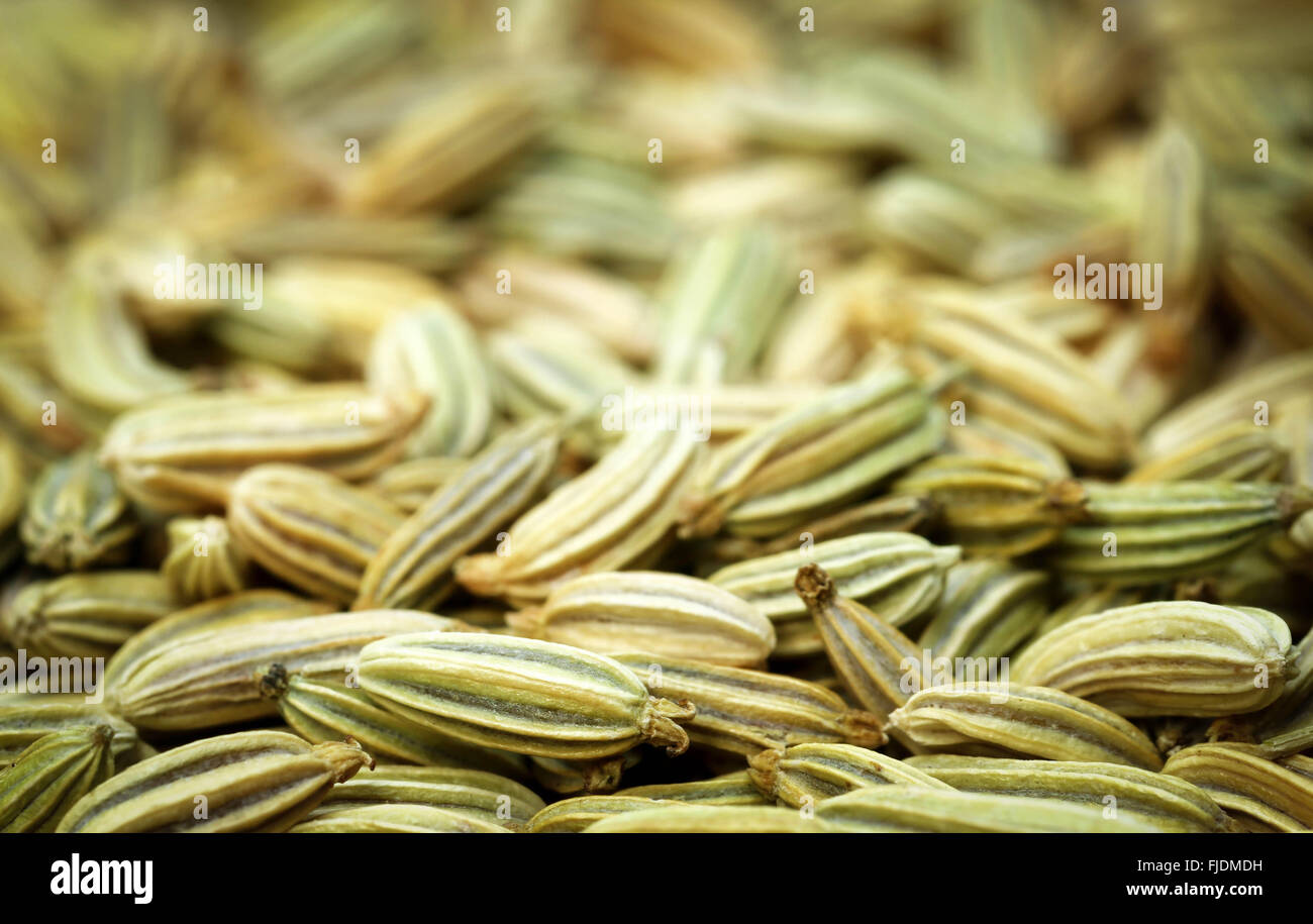 Pile of fennel seeds hi-res stock photography and images - Alamy