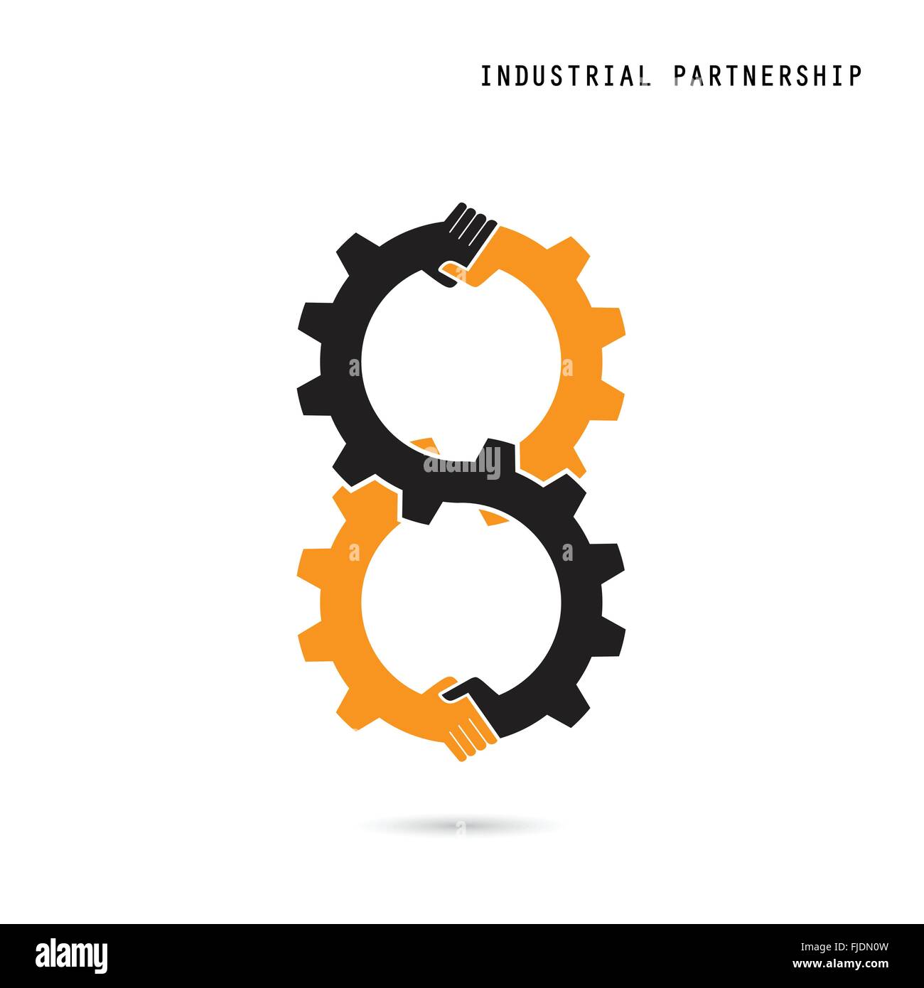 Creative handshake sign industrial idea hi-res stock photography and ...