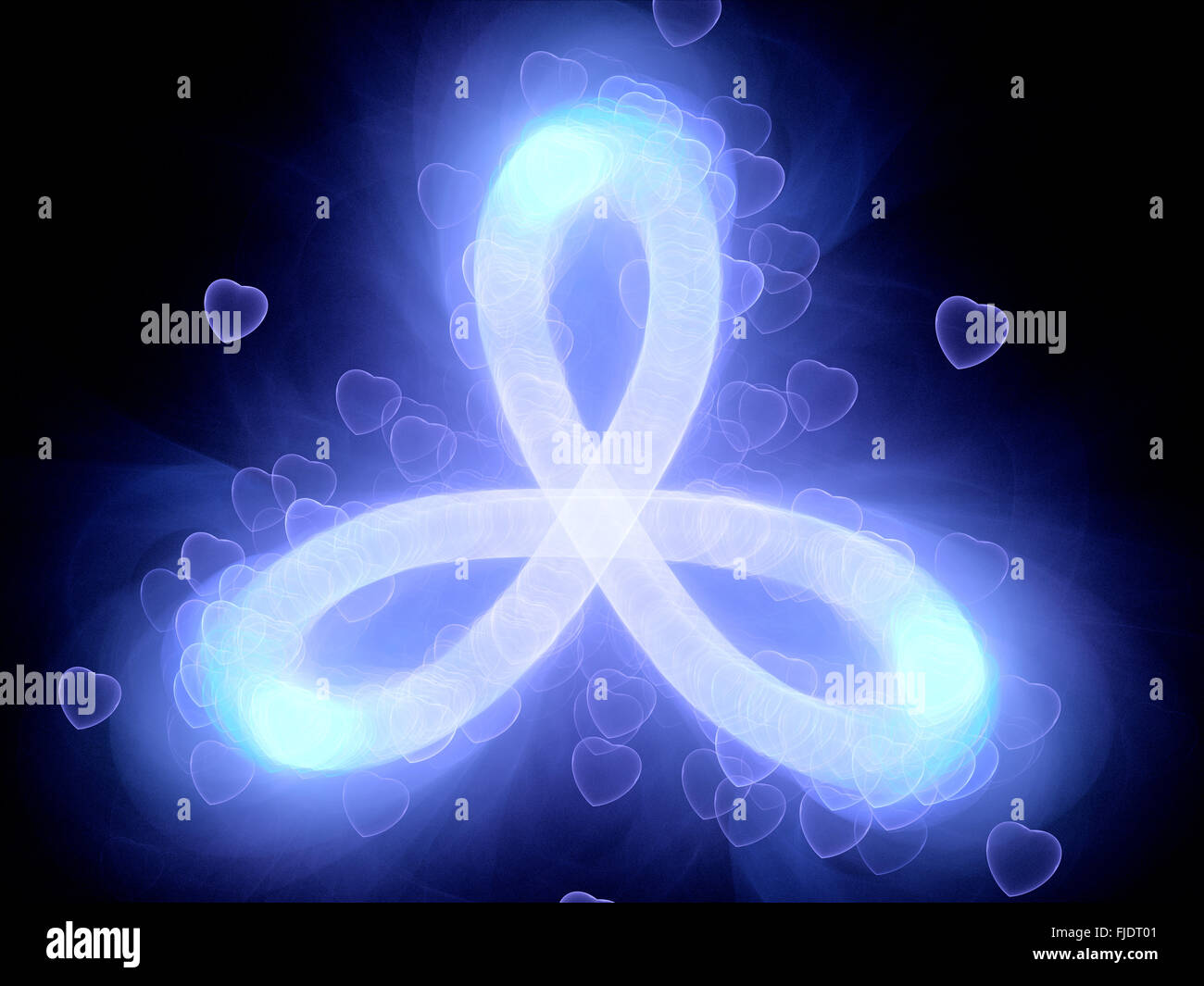 Love triangle infinity mod, computer generated abstract background ...