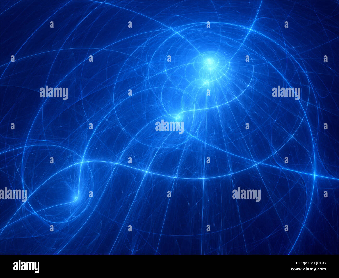 Mysterious glowing trajectory, computer generated abstract background ...