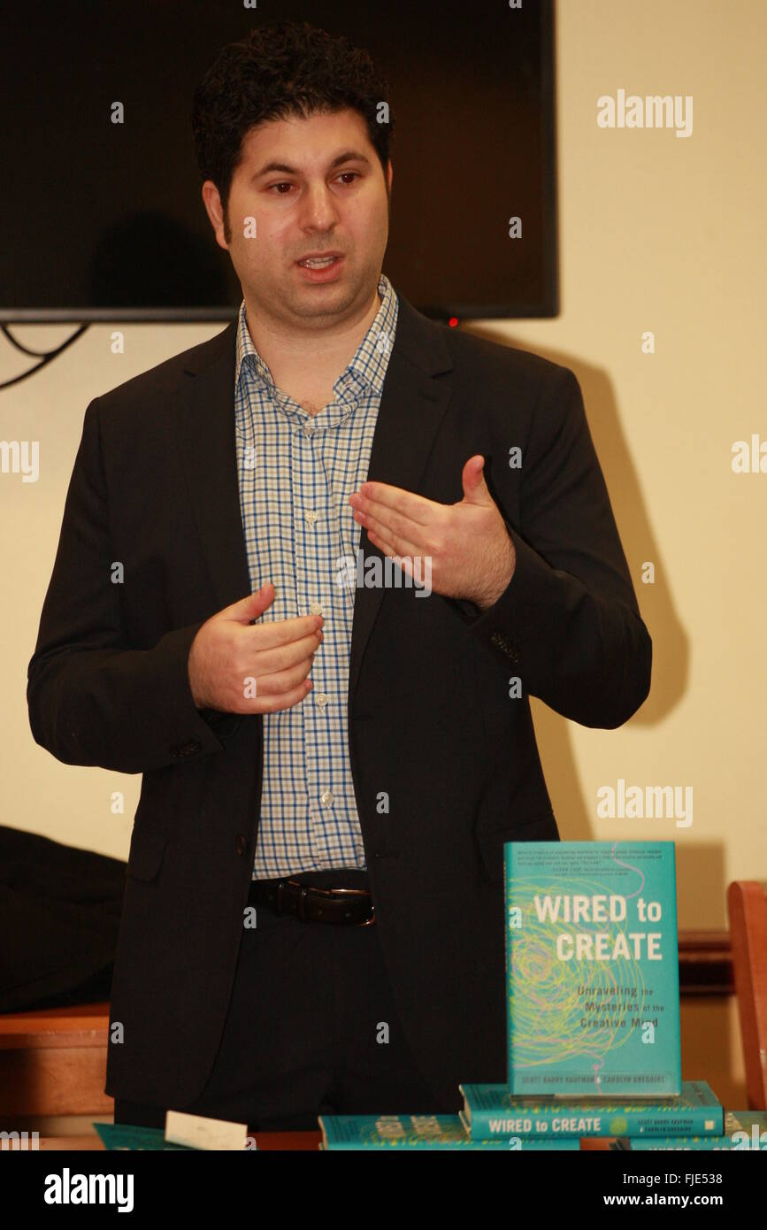 Author Scott Barry Kaufman discusses his book' 'Wired to Create ...