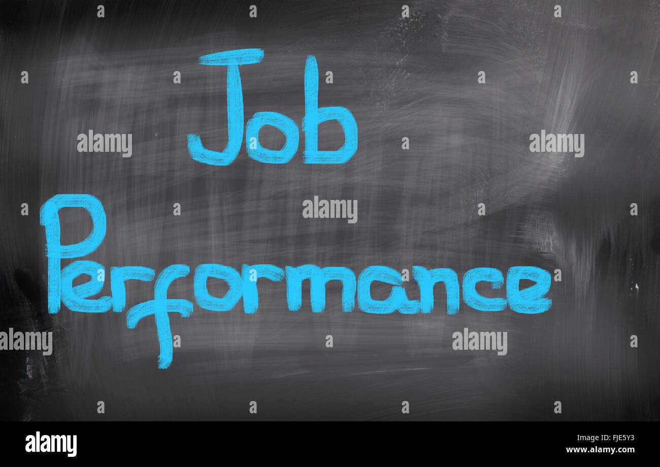 Job Performance Concept Stock Photo - Alamy