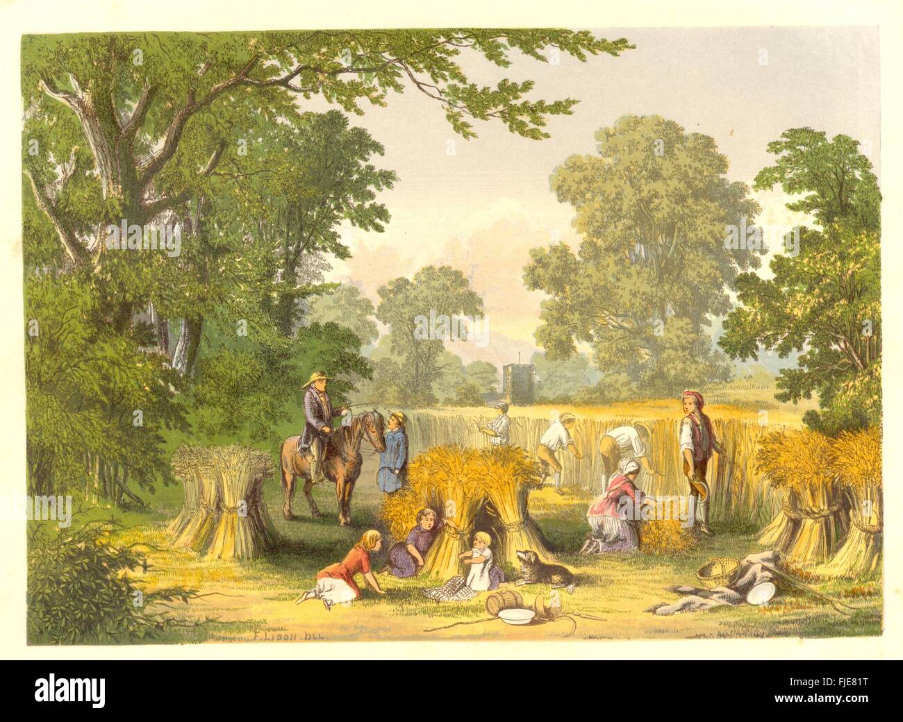 Victorian harvest hi-res stock photography and images - Alamy