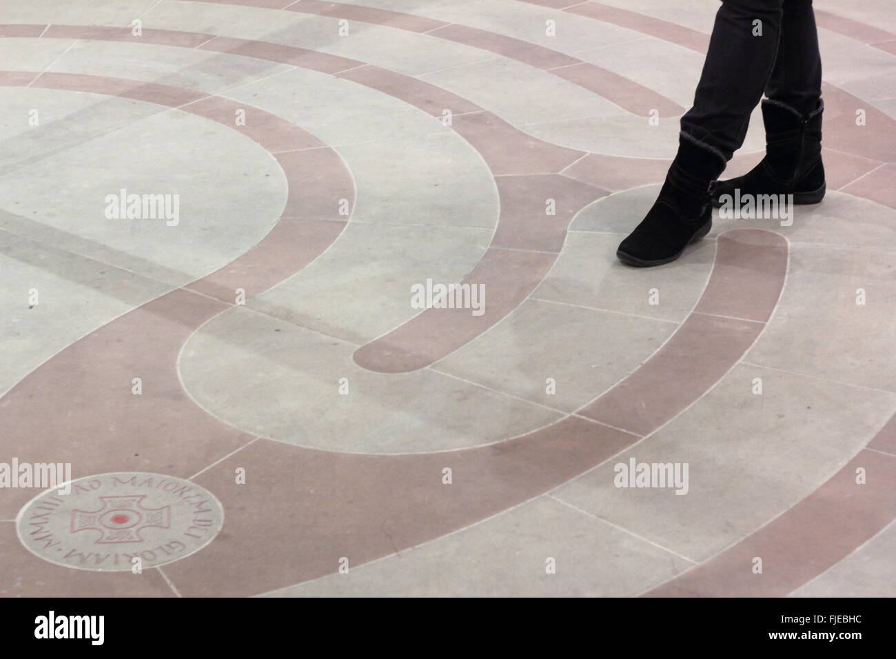 Labyrinth prayer walking hi-res stock photography and images - Alamy