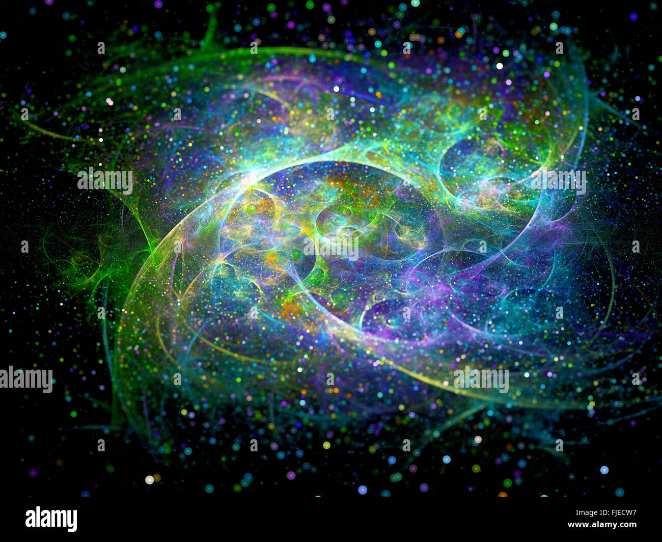 Particles in force fields hi-res stock photography and images - Alamy