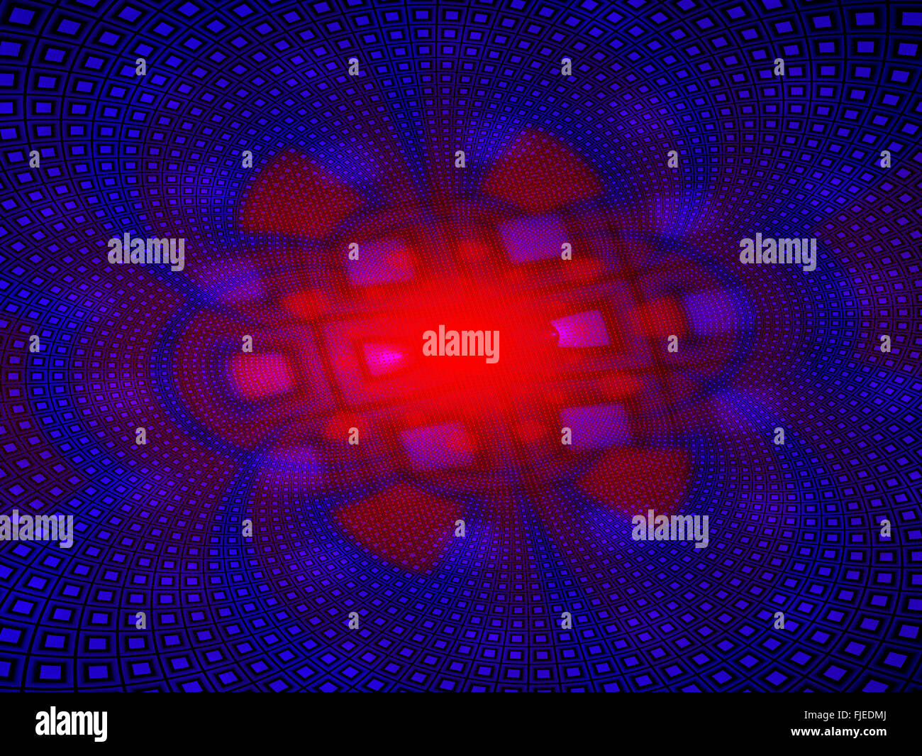 Quantum computer processors in grid, computer generated abstract ... Quantum computer processors in grid, computer generated abstract ...