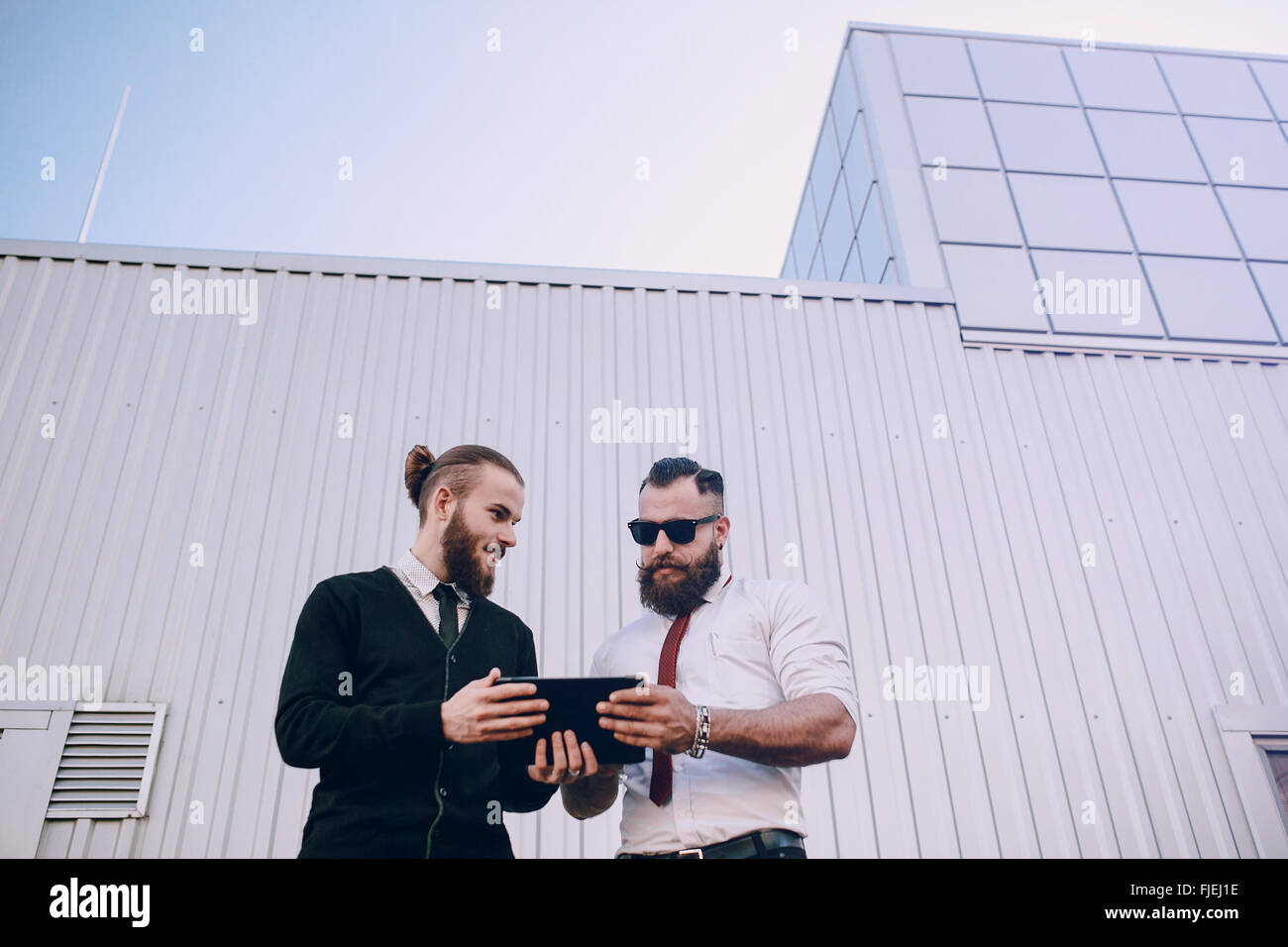 business man outside Stock Photo - Alamy