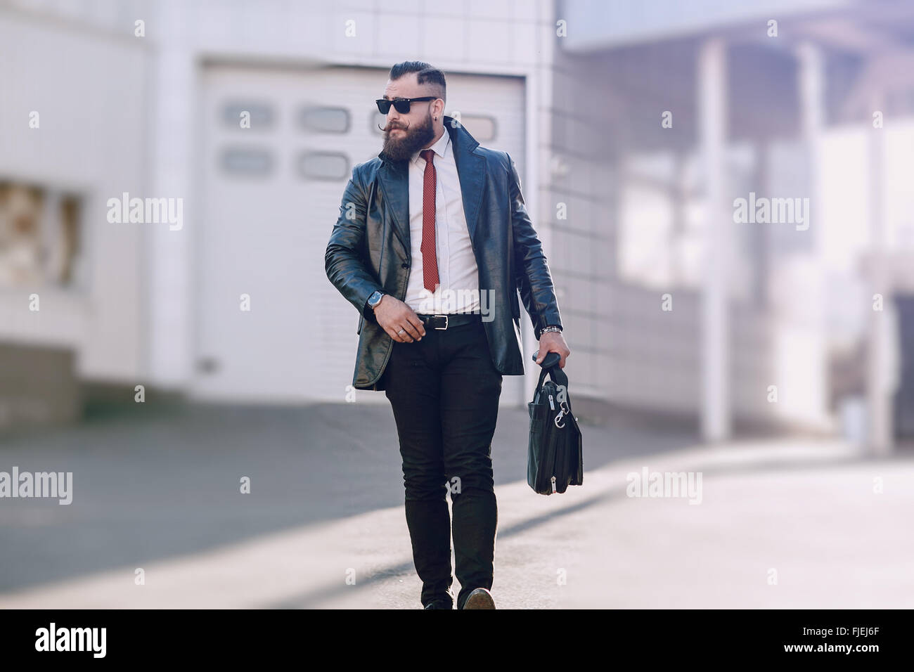business man outside Stock Photo - Alamy