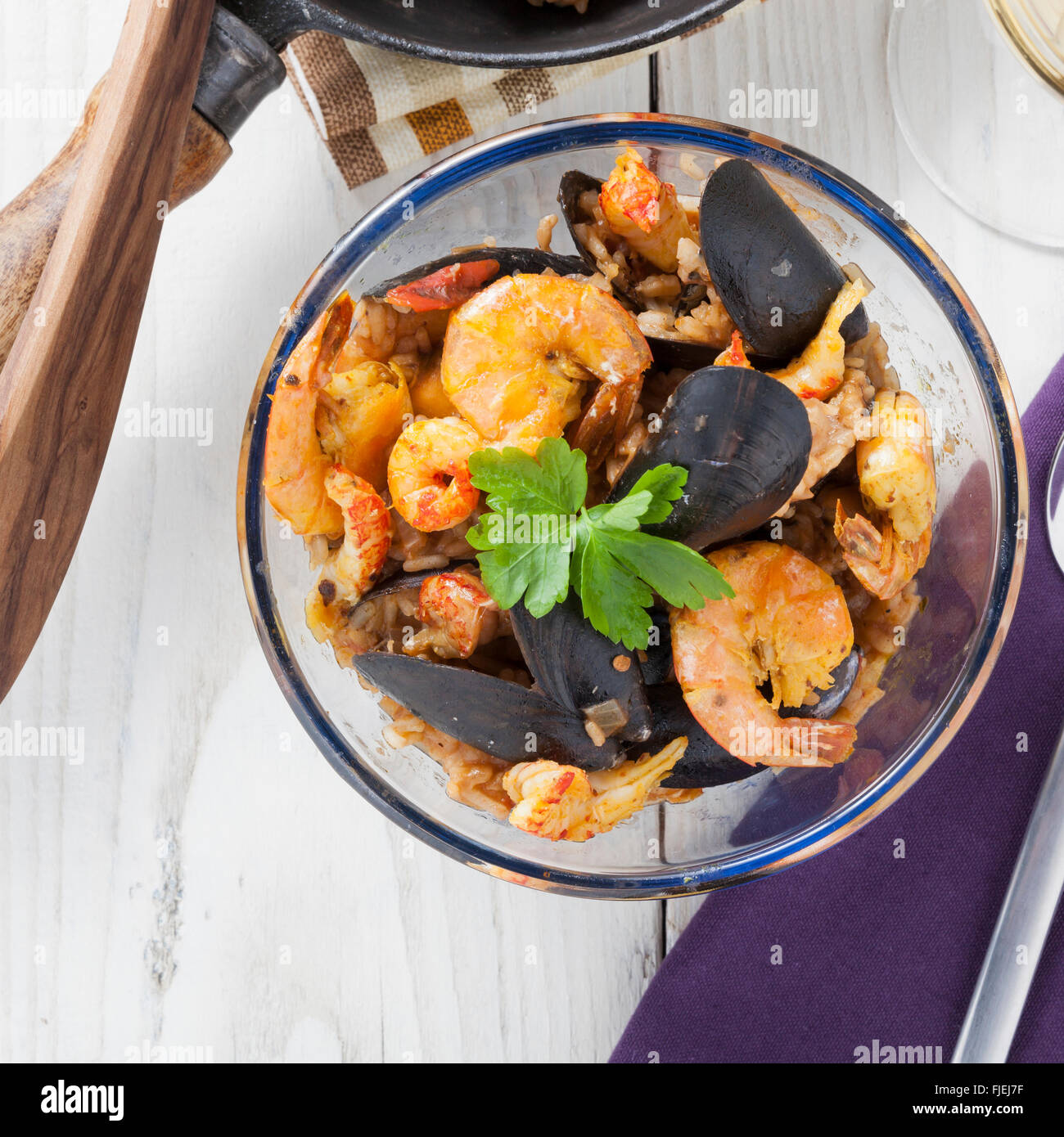 arroz de marisco portugese paella seafood rustic classic curry rice ...