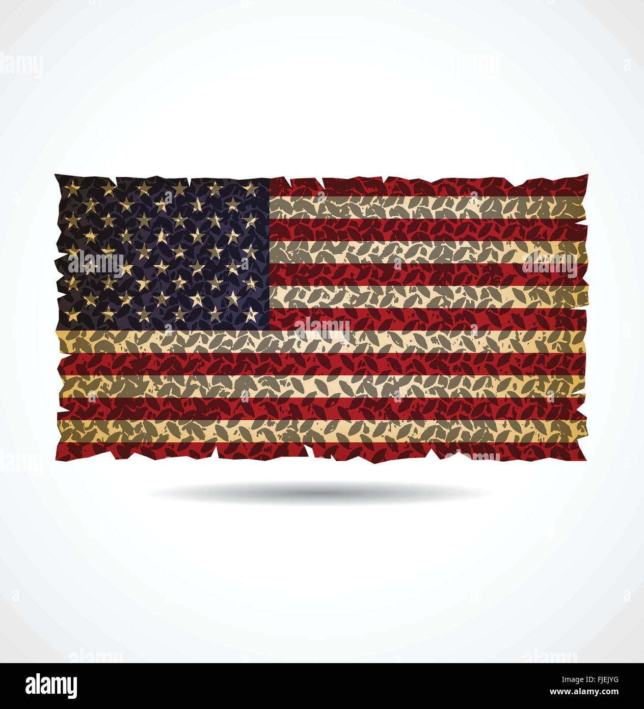 United Stated flag.vector illustration Stock Vector Image & Art - Alamy