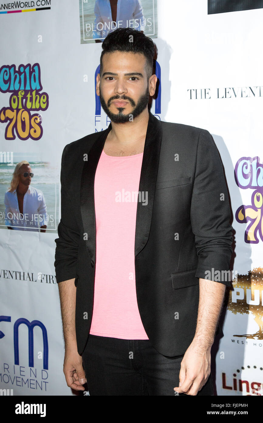 West Hollywood, California, USA. 29th February, 2016. Rene Marcellus ...
