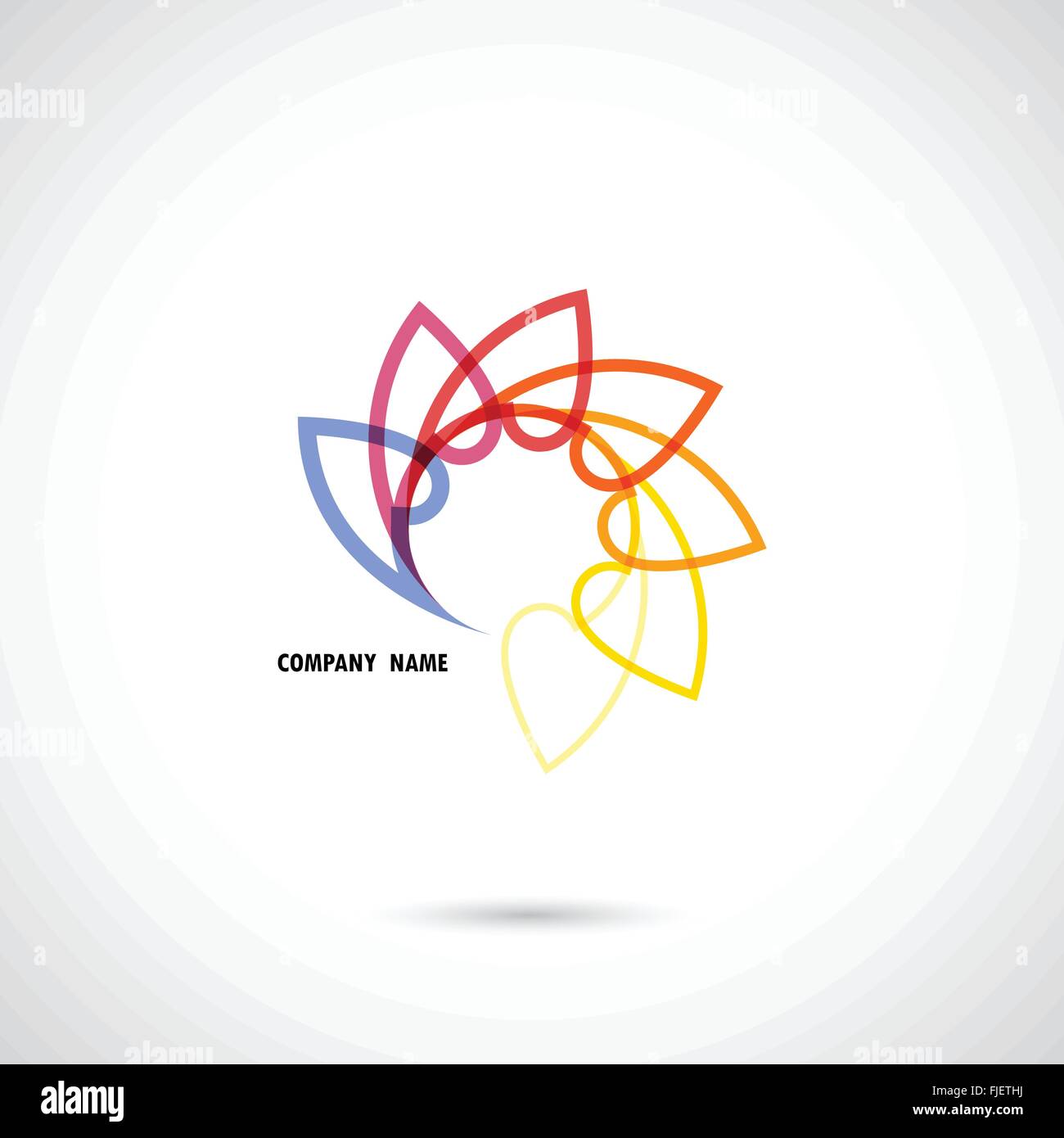 Creative abstract vector logo design template.Vector illustration Stock ...