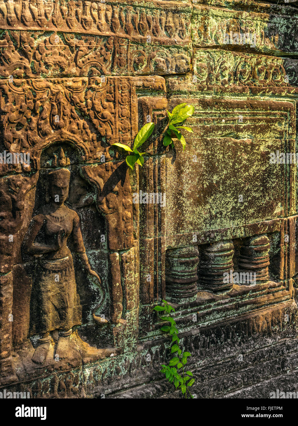 Banteay Prei Temple is located in Siem Reap Angkor Wat, The Kingdom of ...