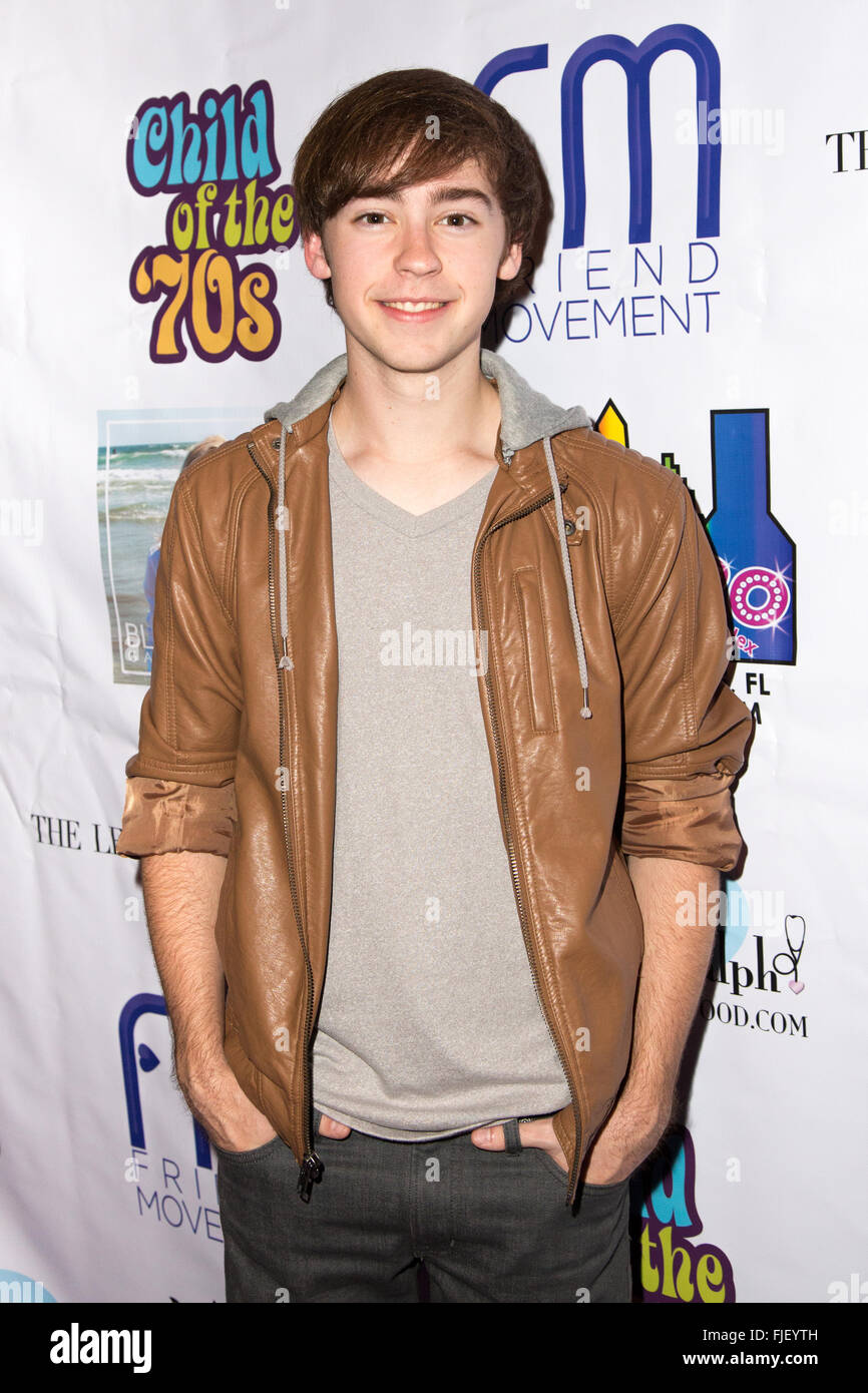 West Hollywood, California, USA. 29th February, 2016. Chad Roberts ...