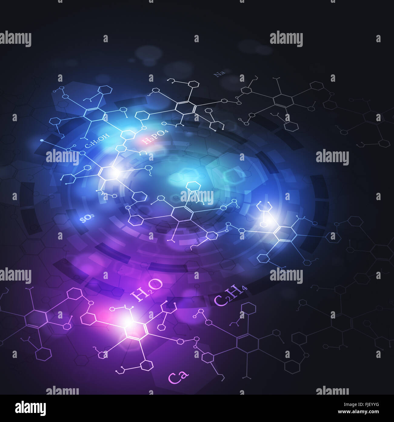 Science and technology background hi-res stock photography and images ...