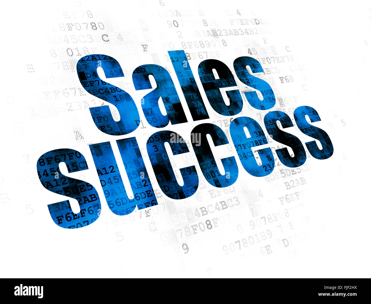Marketing concept: Sales Success on Digital background Stock Photo - Alamy