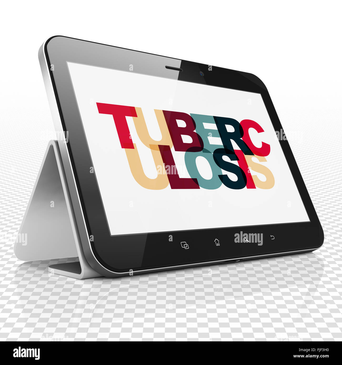 Health concept: Tablet Computer with Tuberculosis on display Stock ...