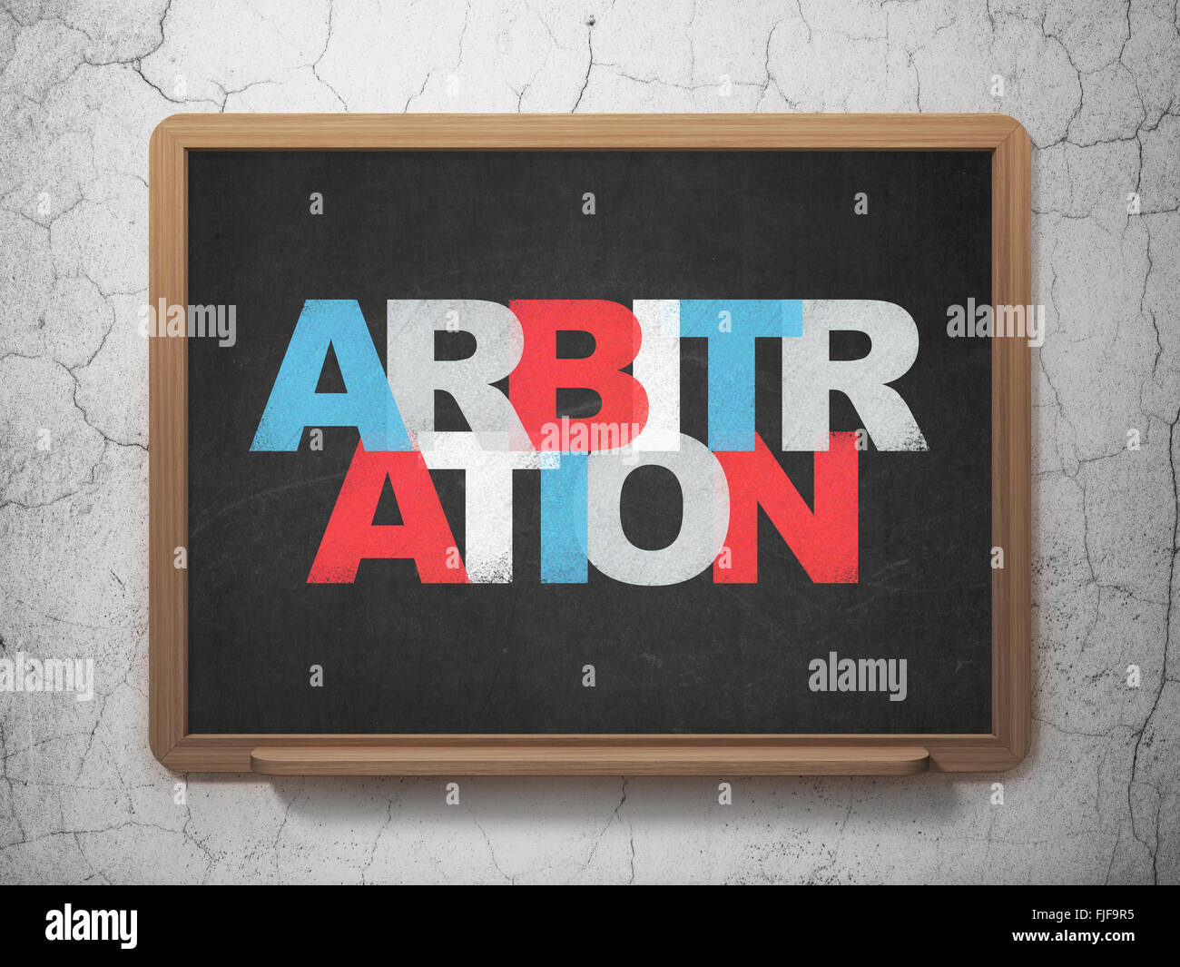 Law concept: Arbitration on School Board background Stock Photo - Alamy