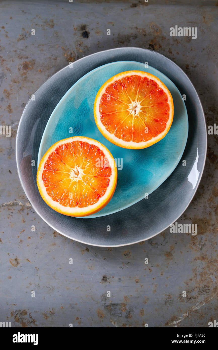 Blood orange fruit Stock Photo - Alamy