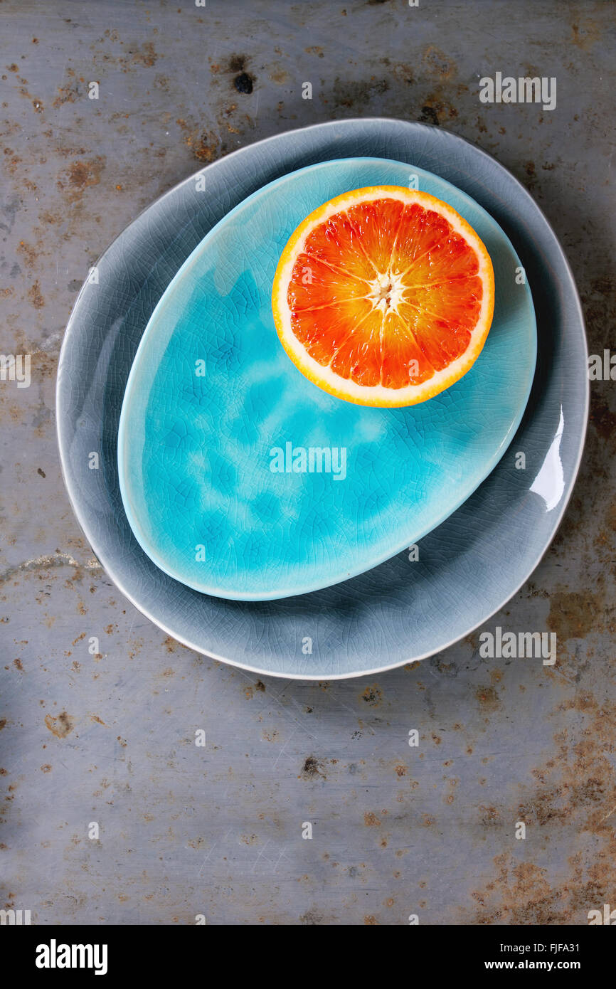 Blood orange fruit Stock Photo - Alamy