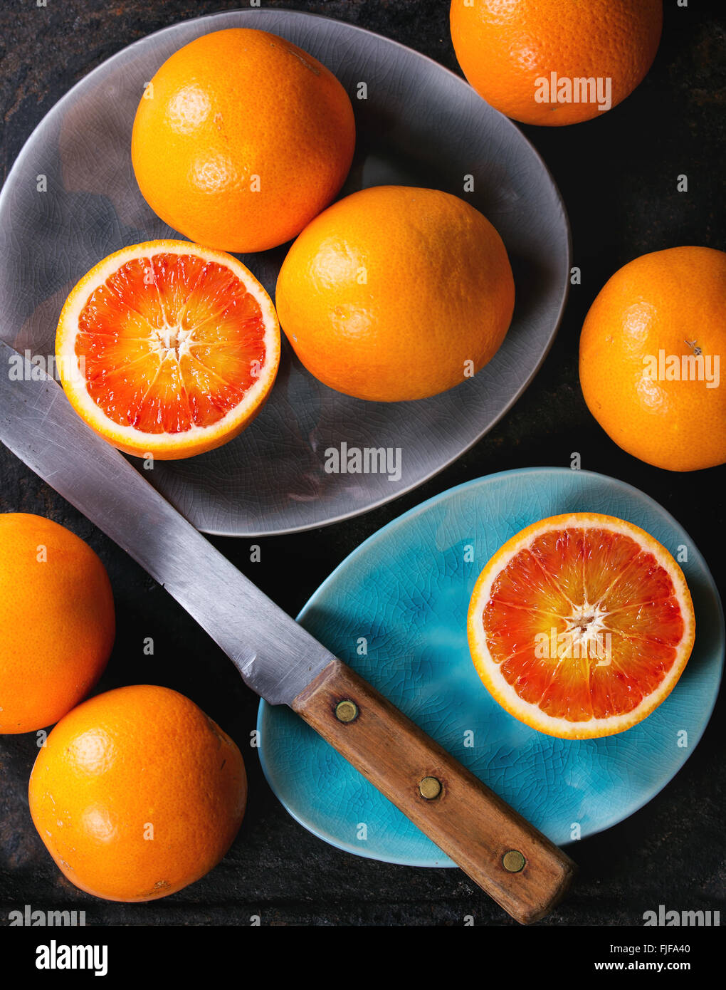 Blood orange fruit Stock Photo - Alamy