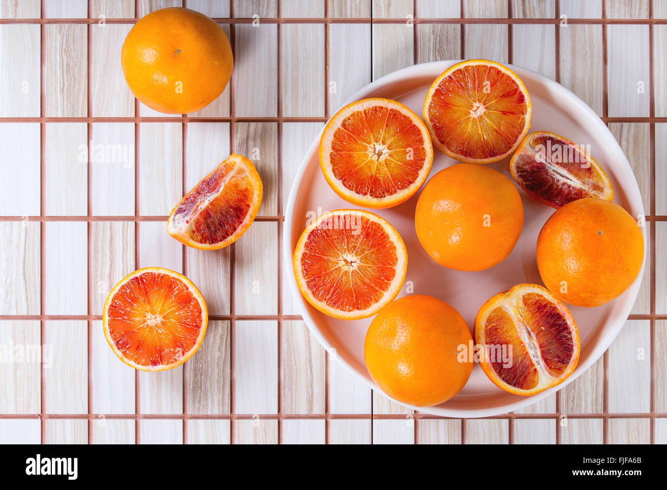 Blood orange fruit Stock Photo - Alamy