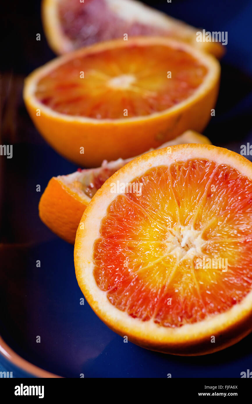 Blood orange fruit Stock Photo - Alamy
