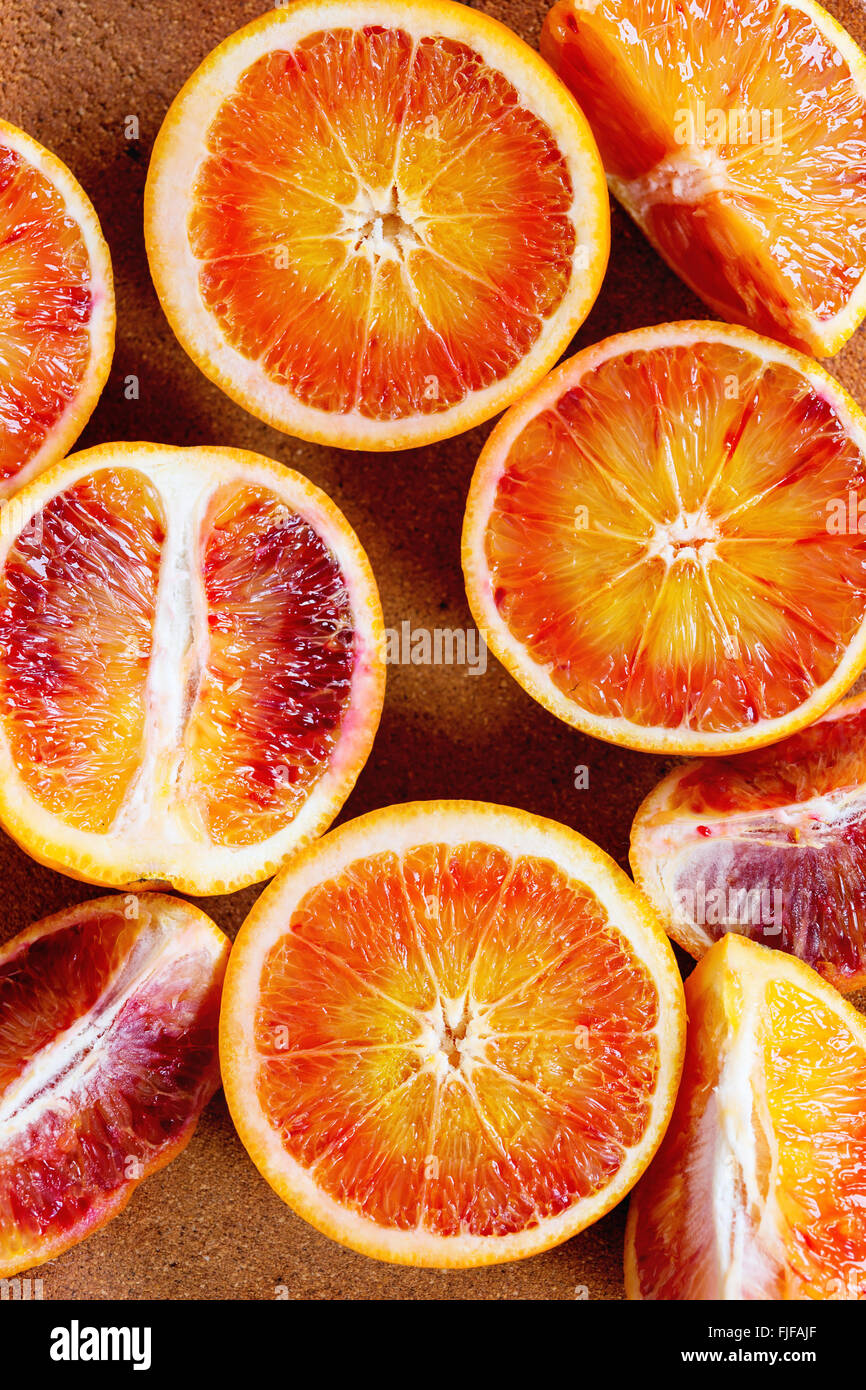 Blood orange fruit Stock Photo - Alamy