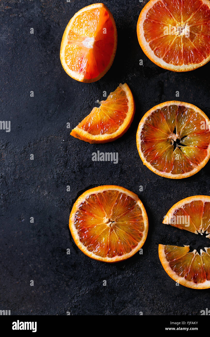 Blood orange fruit Stock Photo - Alamy