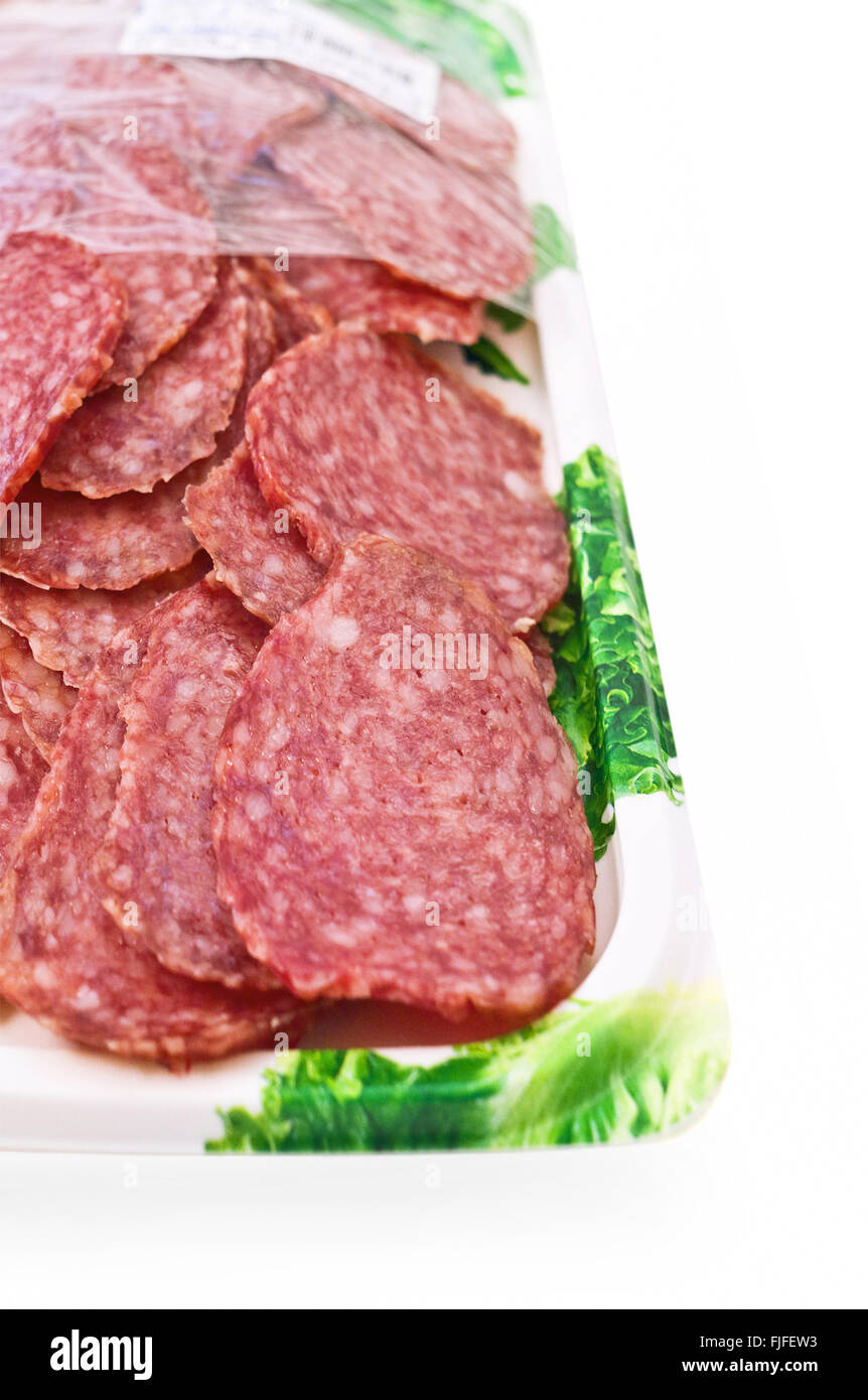 Pack of salami hi-res stock photography and images - Alamy