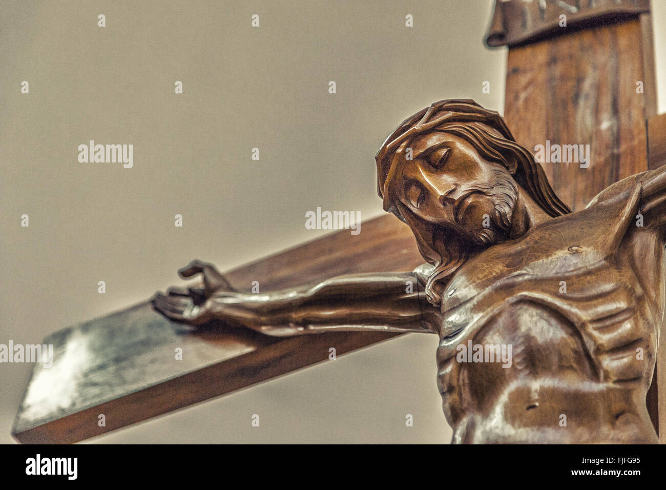 Nailed hand of crucifixion of jesus christ hi-res stock photography and images - Alamy