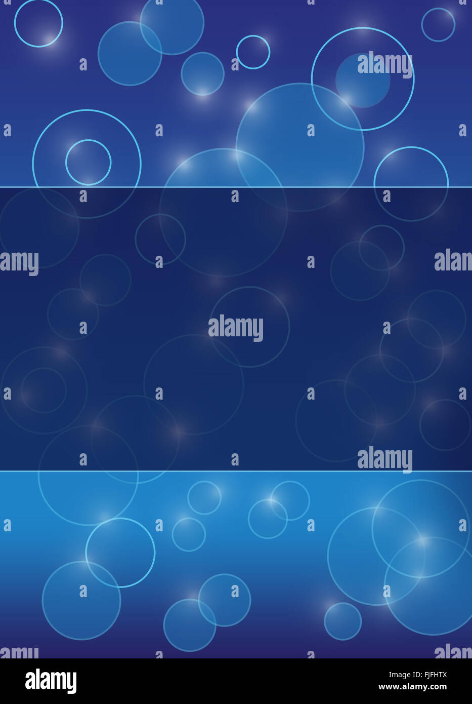 Blue background circles hi-res stock photography and images - Alamy
